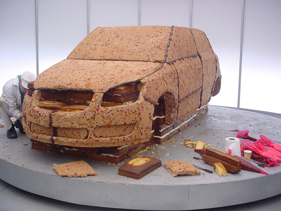Skoda Fabia Cake Car - Creative Fabrications