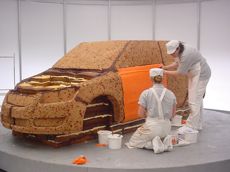Skoda Fabia Cake Car - Creative Fabrications
