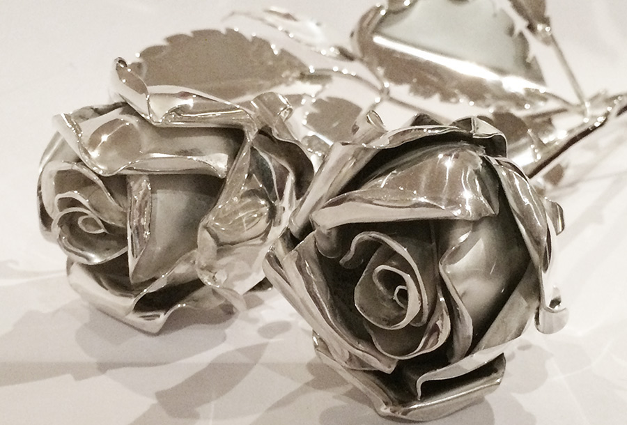 Glyndebourne Silver Rose - Creative Fabrications