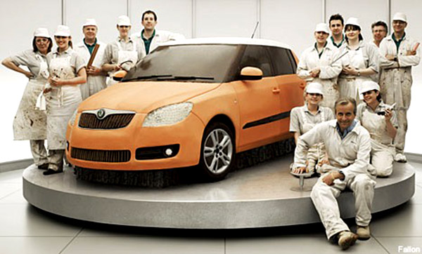 Skoda Fabia Cake Car - Creative Fabrications