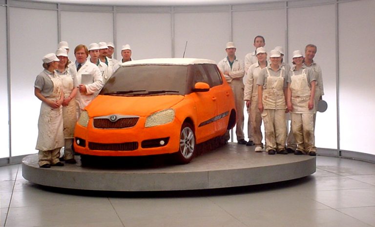 Skoda Fabia Cake Car - Creative Fabrications