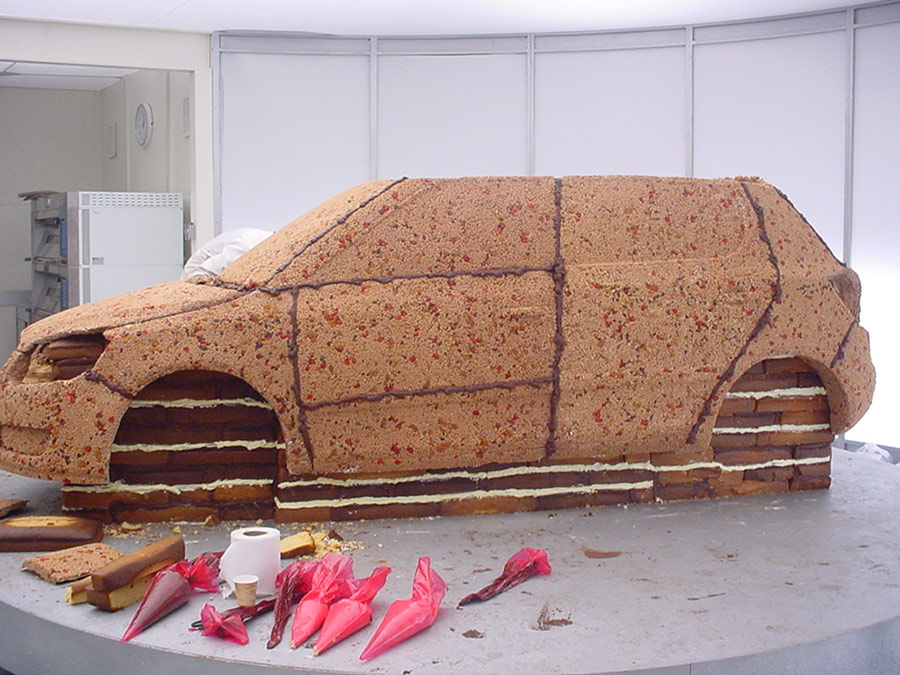 Skoda Fabia Cake Car - Creative Fabrications